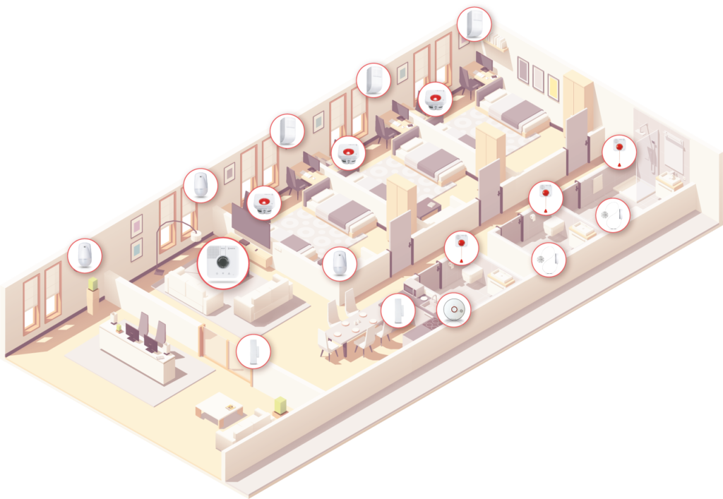 Remote Monitoring System for Assisted Living Facilities